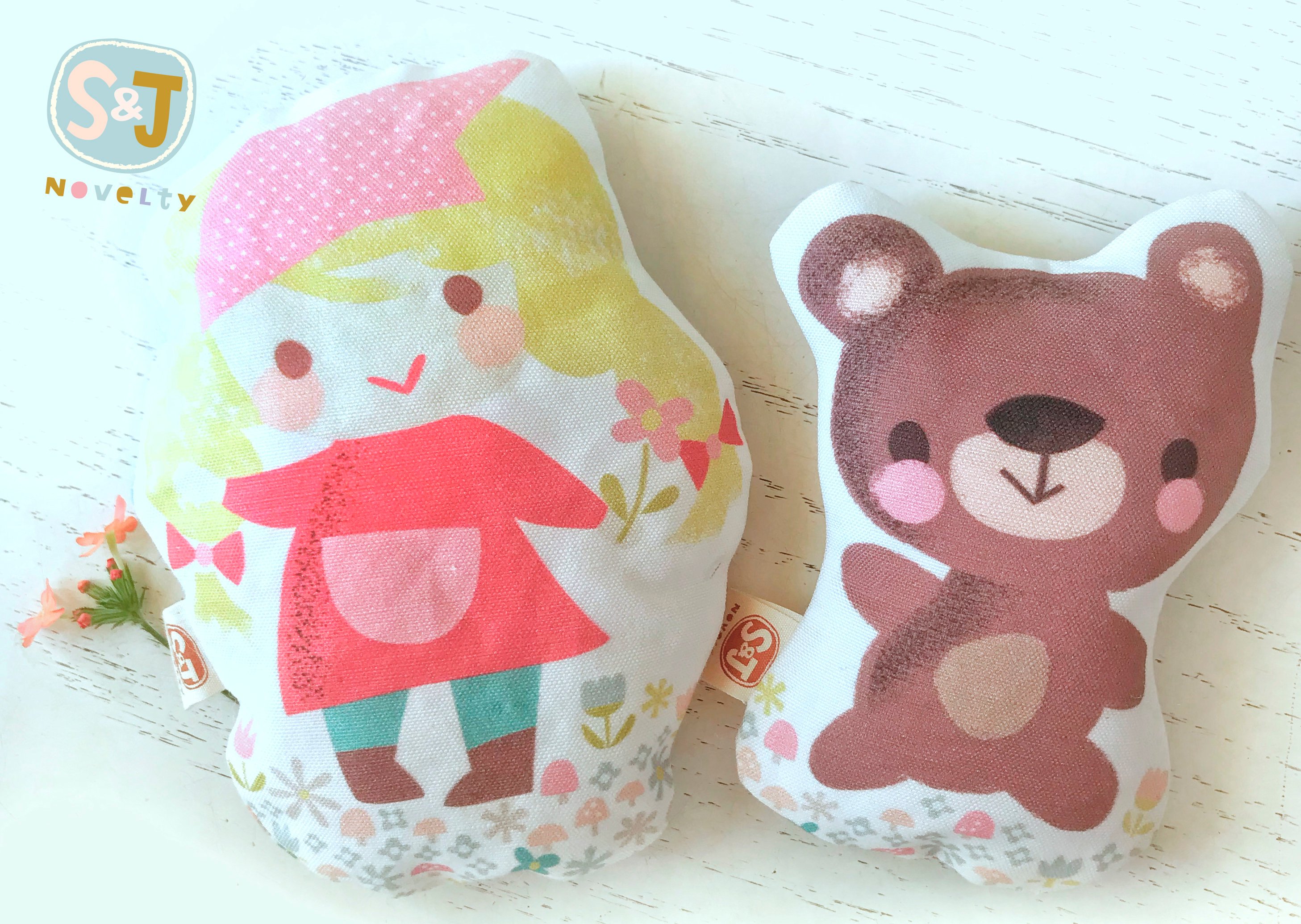 Goldilocks and Baby Bear Plush Set – S & J Novelty