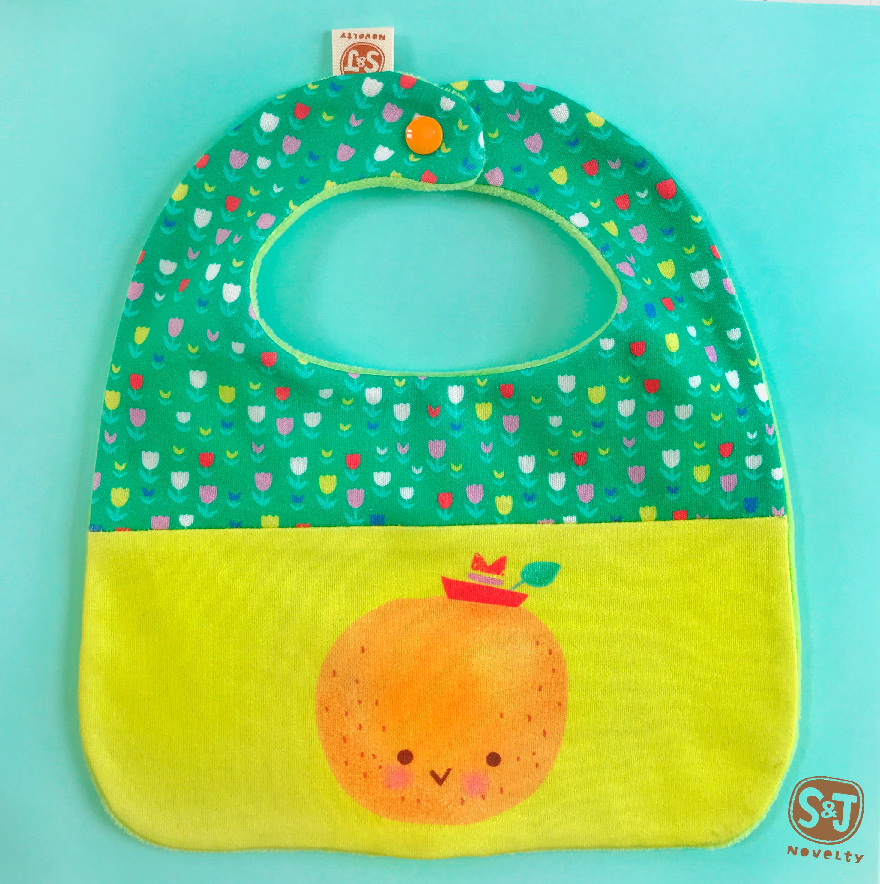 Organic Orange Bib – S & J Novelty
