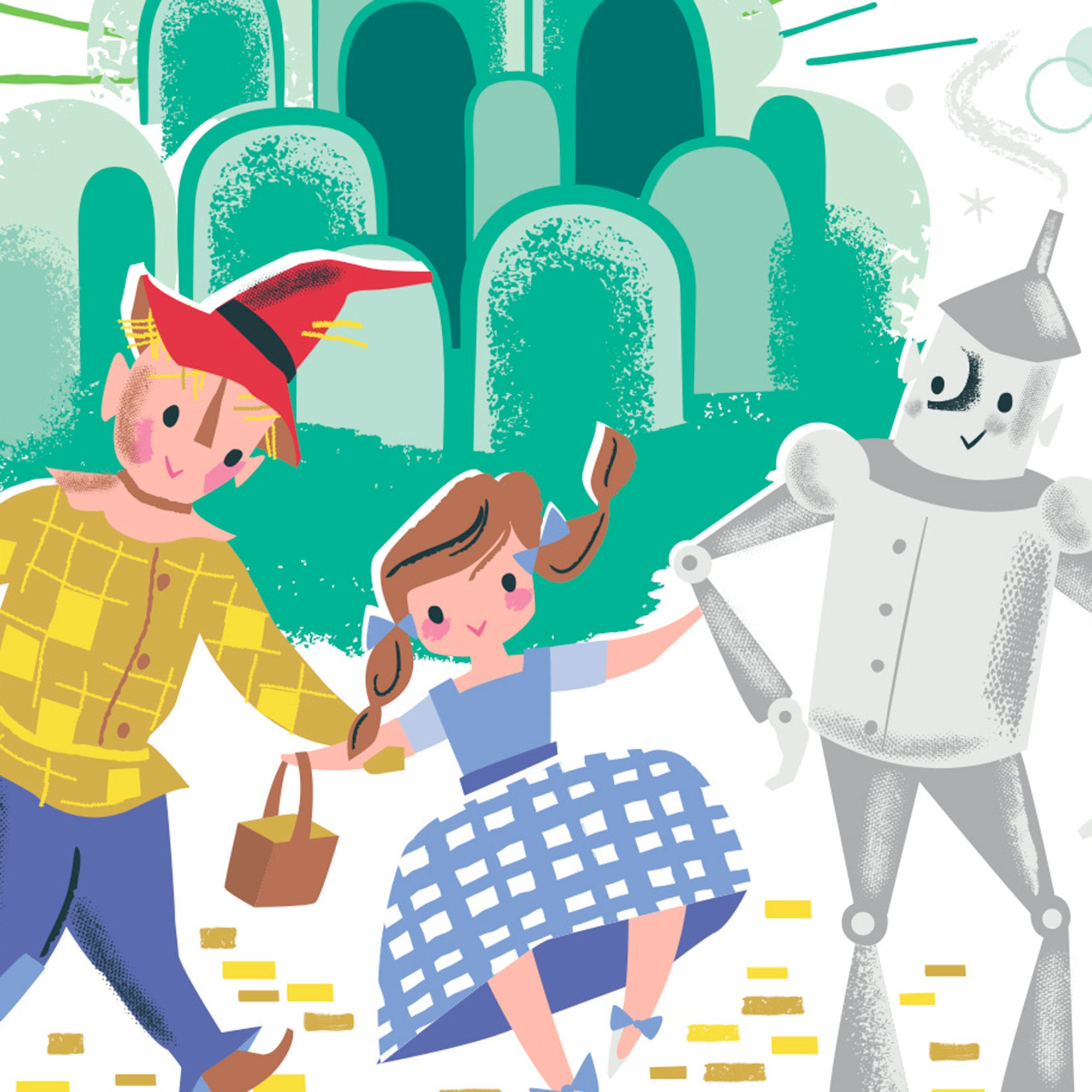 Exclusive Wizard of Oz print “There Is No Place Like Home” – S & J Novelty