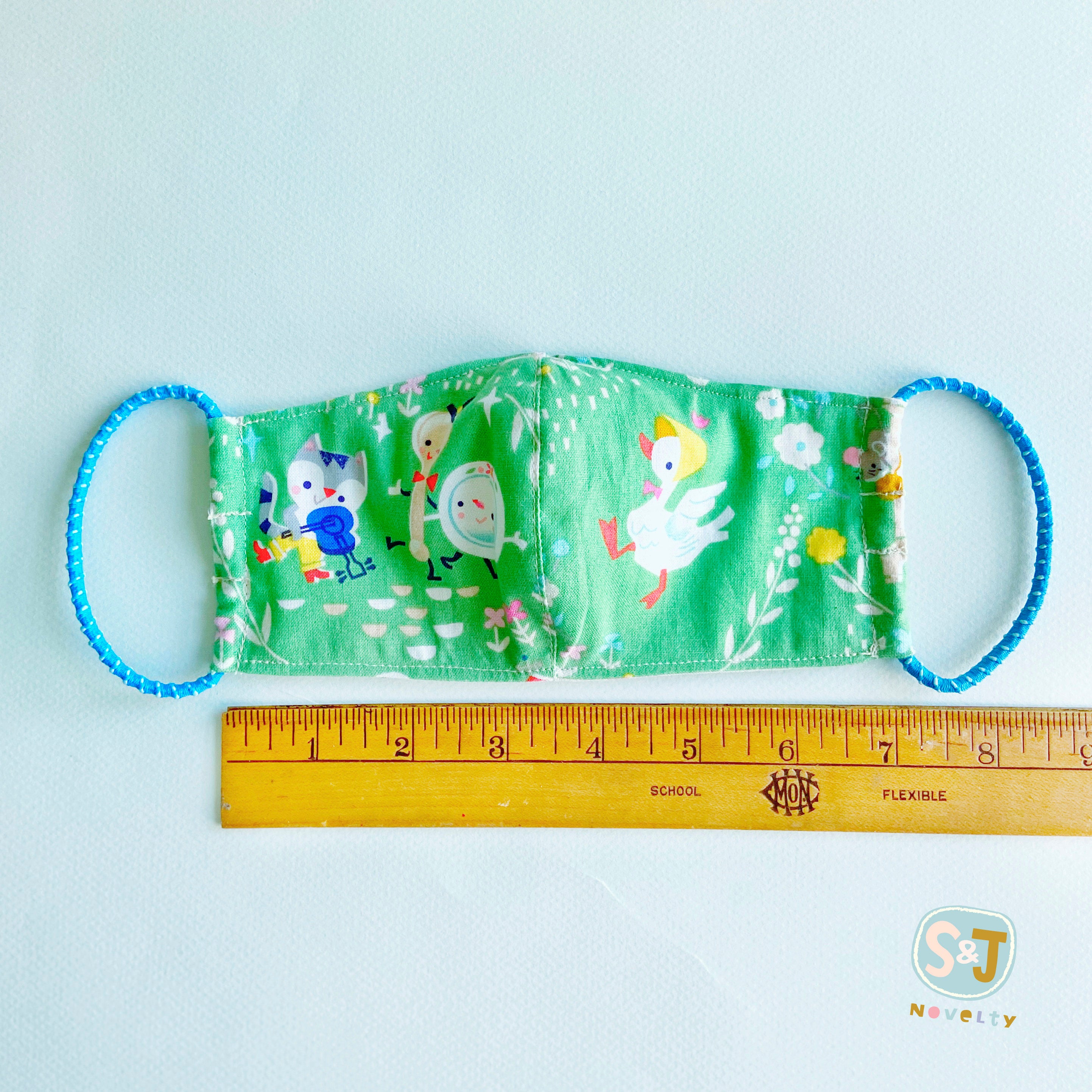 Nursery Rhyme Child’s Face Mask with Pocket – S & J Novelty